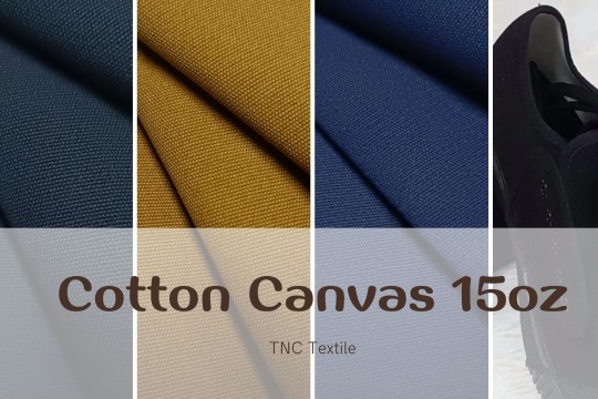 ผ้าแคนวาสสีไม่ตก Canvas - TNC Textile
