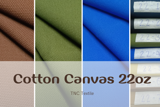 ผ้าแคนวาสสีไม่ตก Canvas - TNC Textile